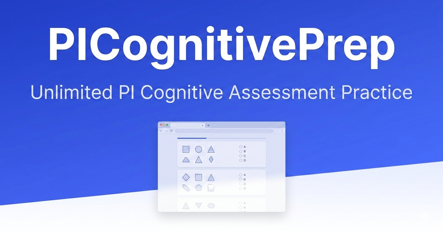 What Is the PI Cognitive Assessment? Complete Guide [2026] | PI ...